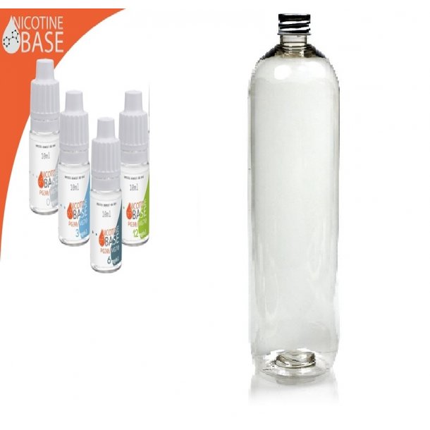 500 ML Base 50 50 6MG 500ML 50vg 50pg Med uden Nikotin Velkommen